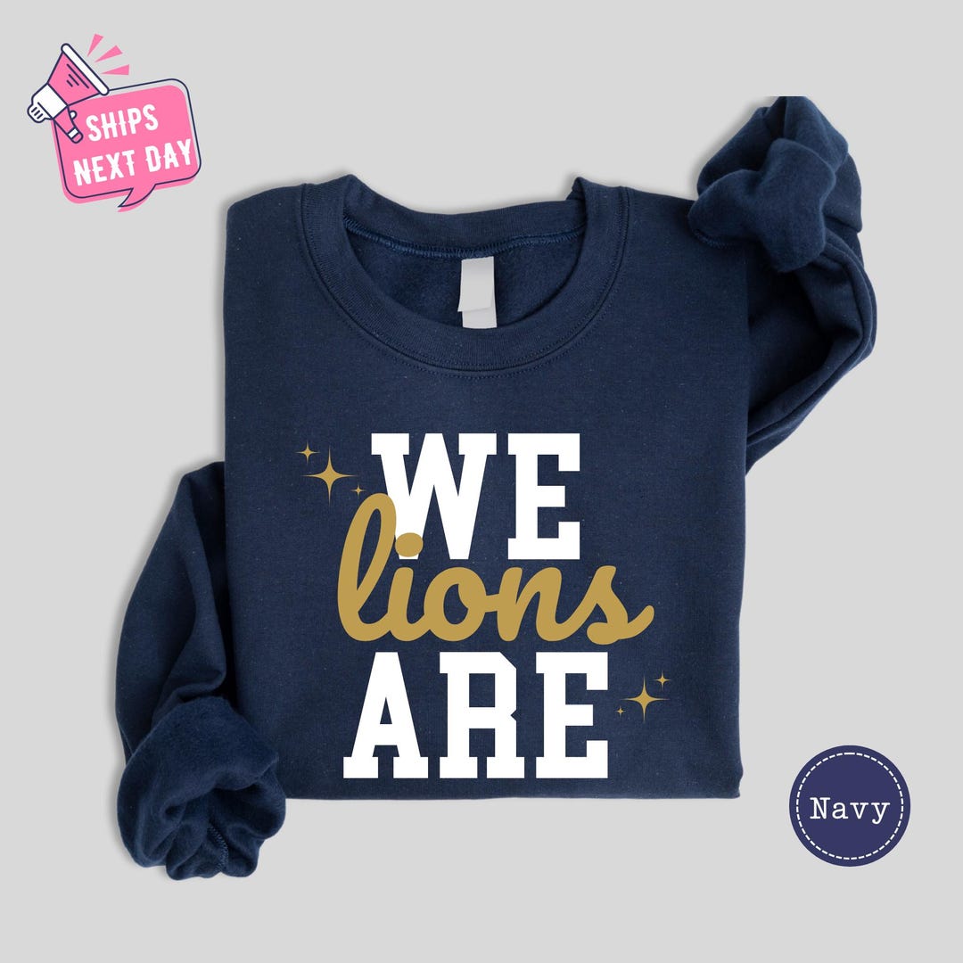Personalized We Are School Spirit Wear Custom Sweatshirts, School ...