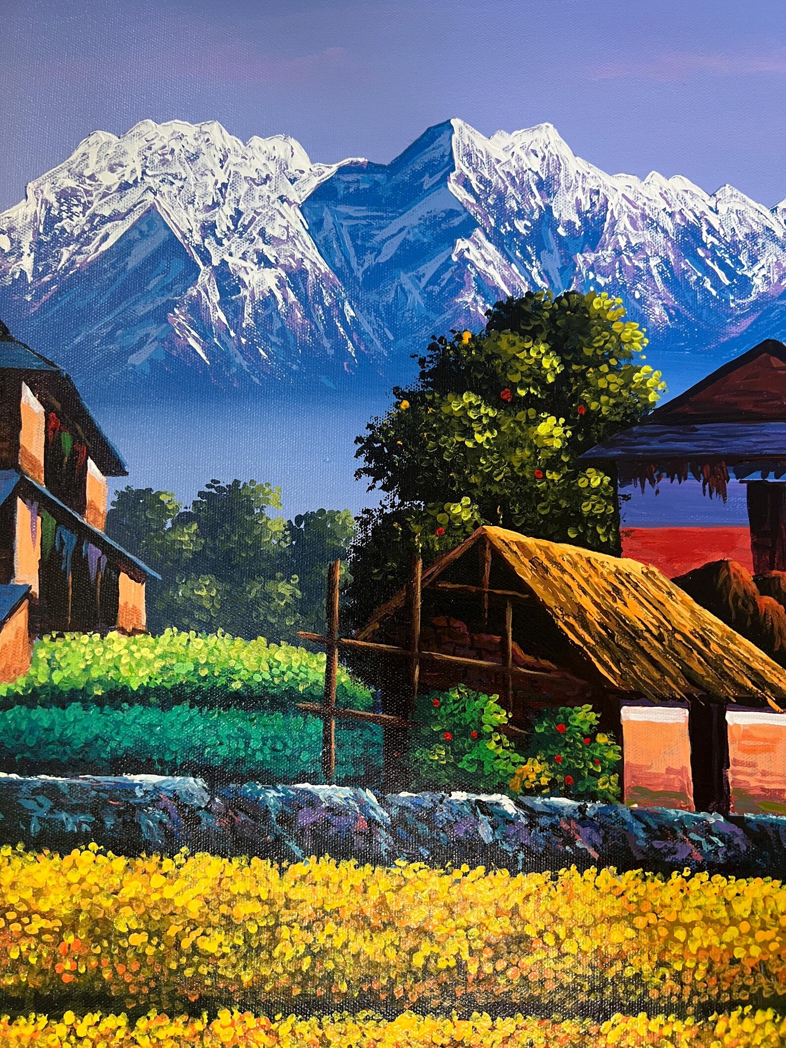 Ghandruk Village, Annapurna Range With Machhapuchhre - Etsy
