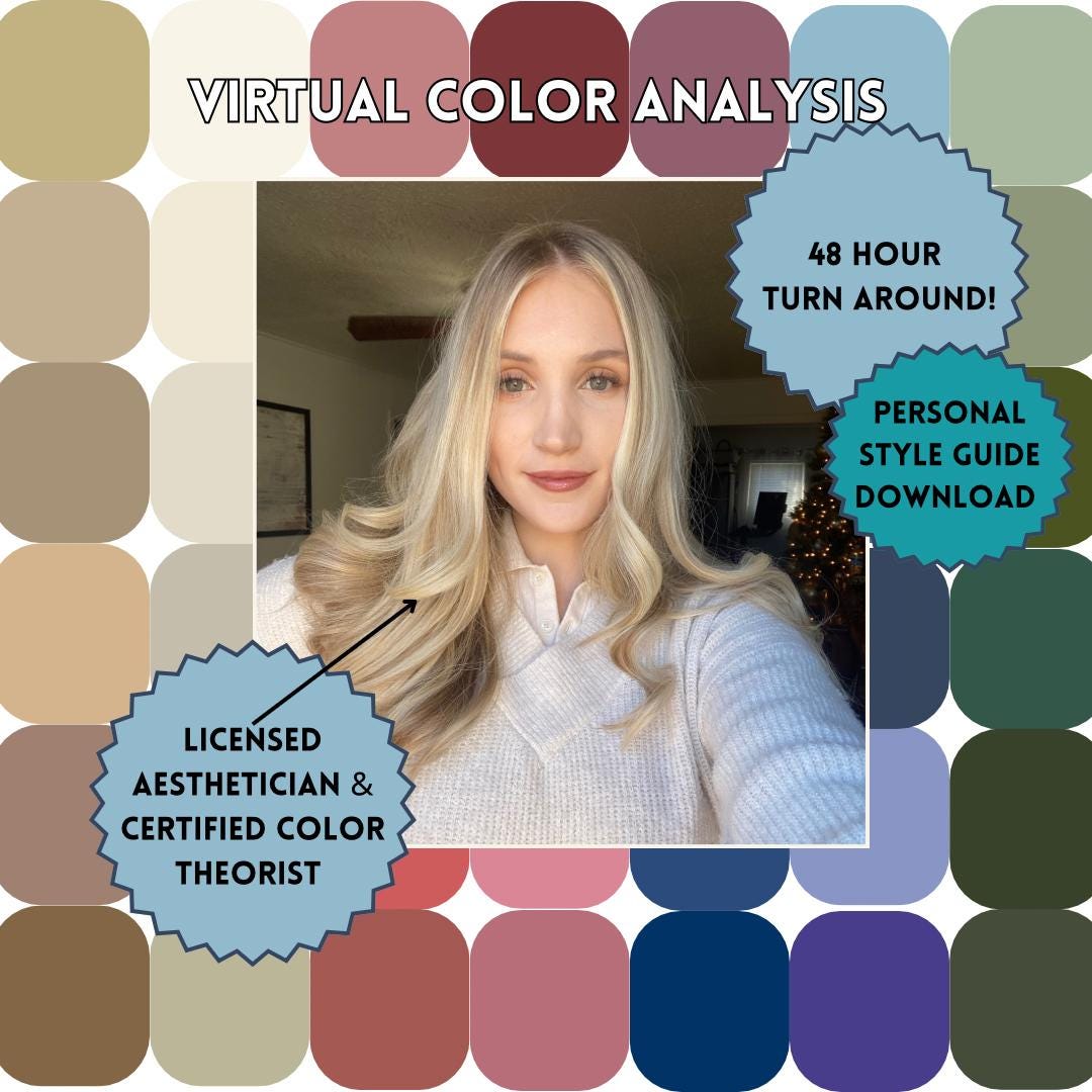 Personal Color Analysis- Seasonal Color Analysis - Virtual Color ...