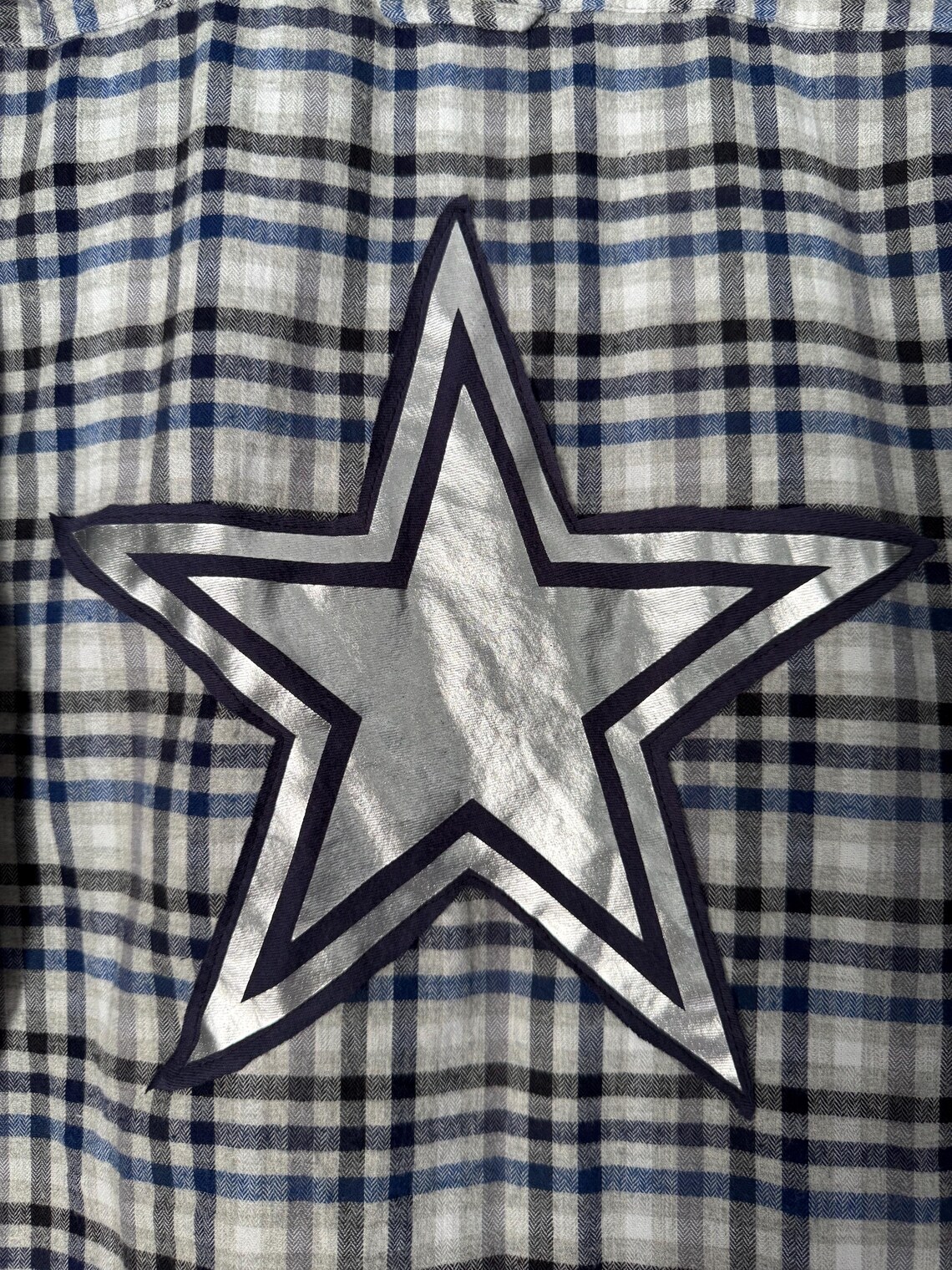 Dallas Cowboys NFL Flannel - Etsy