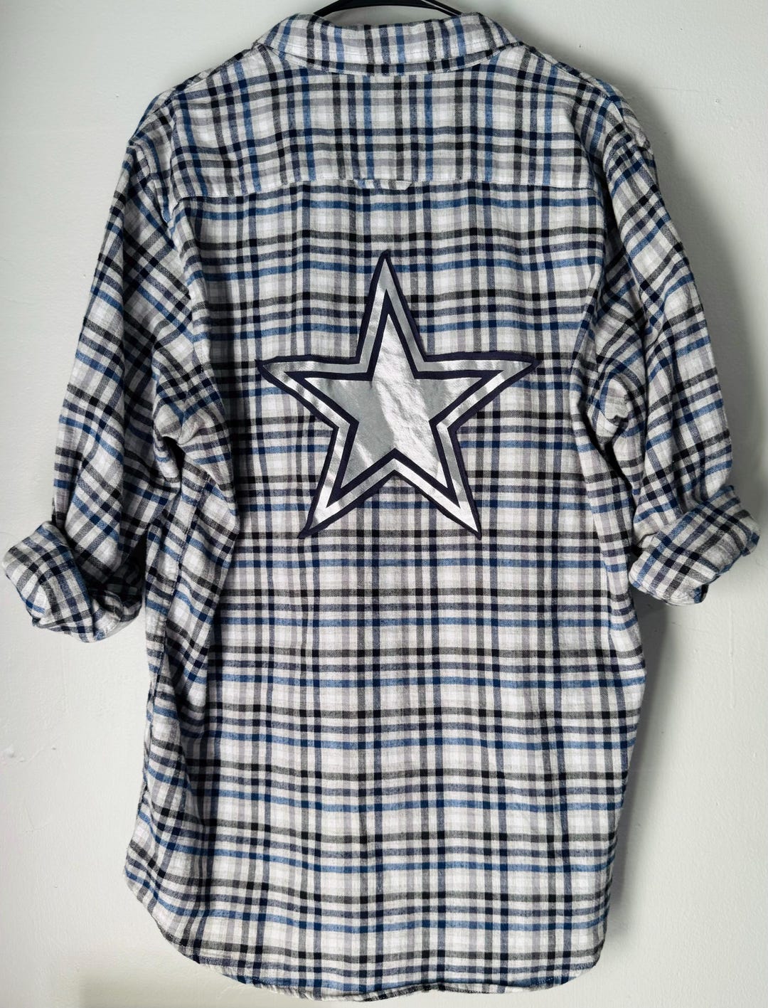 Dallas Cowboys NFL Flannel - Etsy