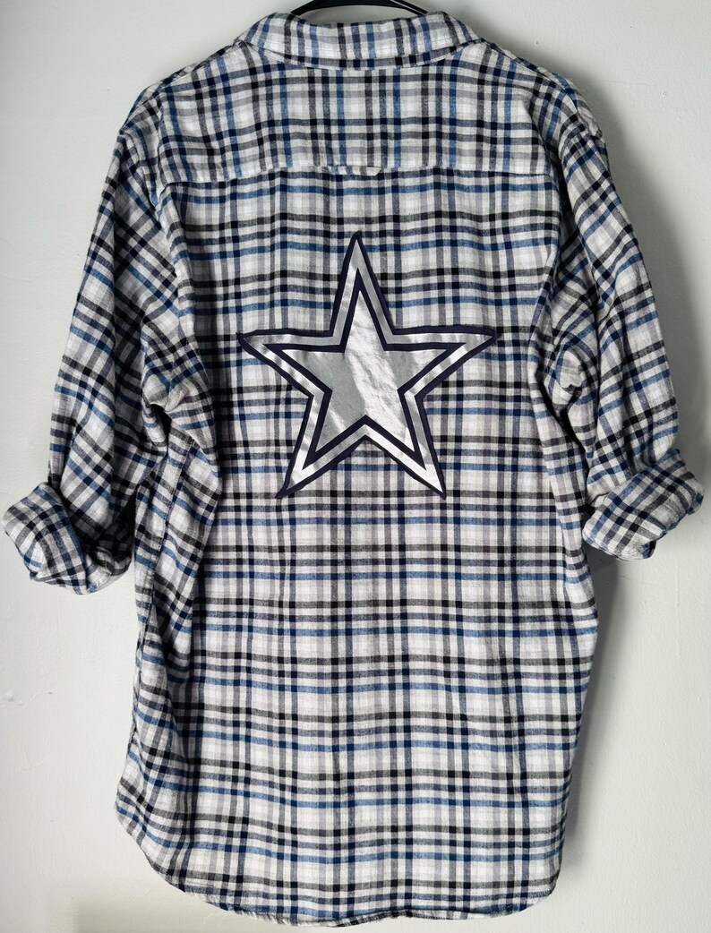 Dallas Cowboys NFL Flannel - Etsy