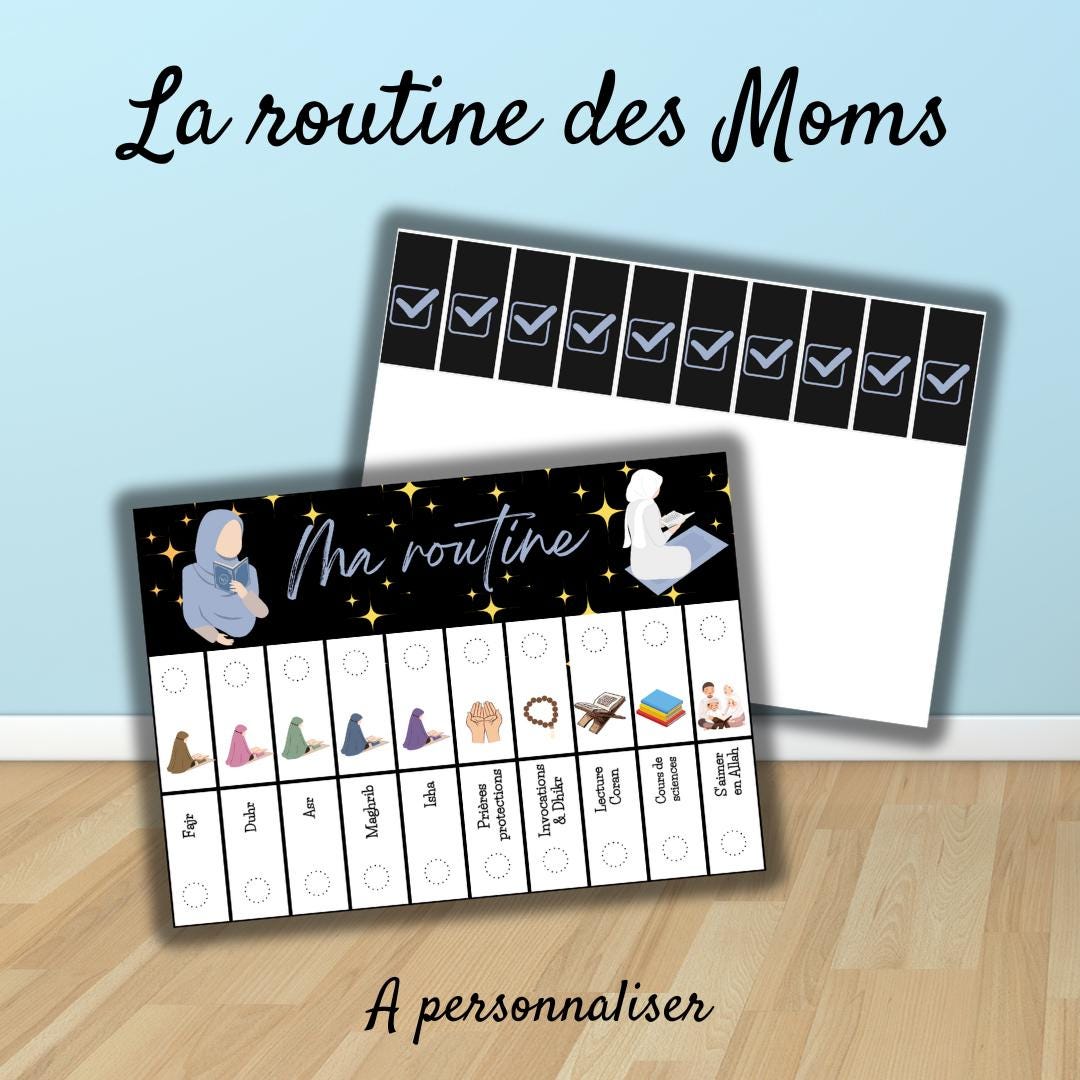 Daily Routine, Task/activity Organizer, Mom Routine, Routine Support ...