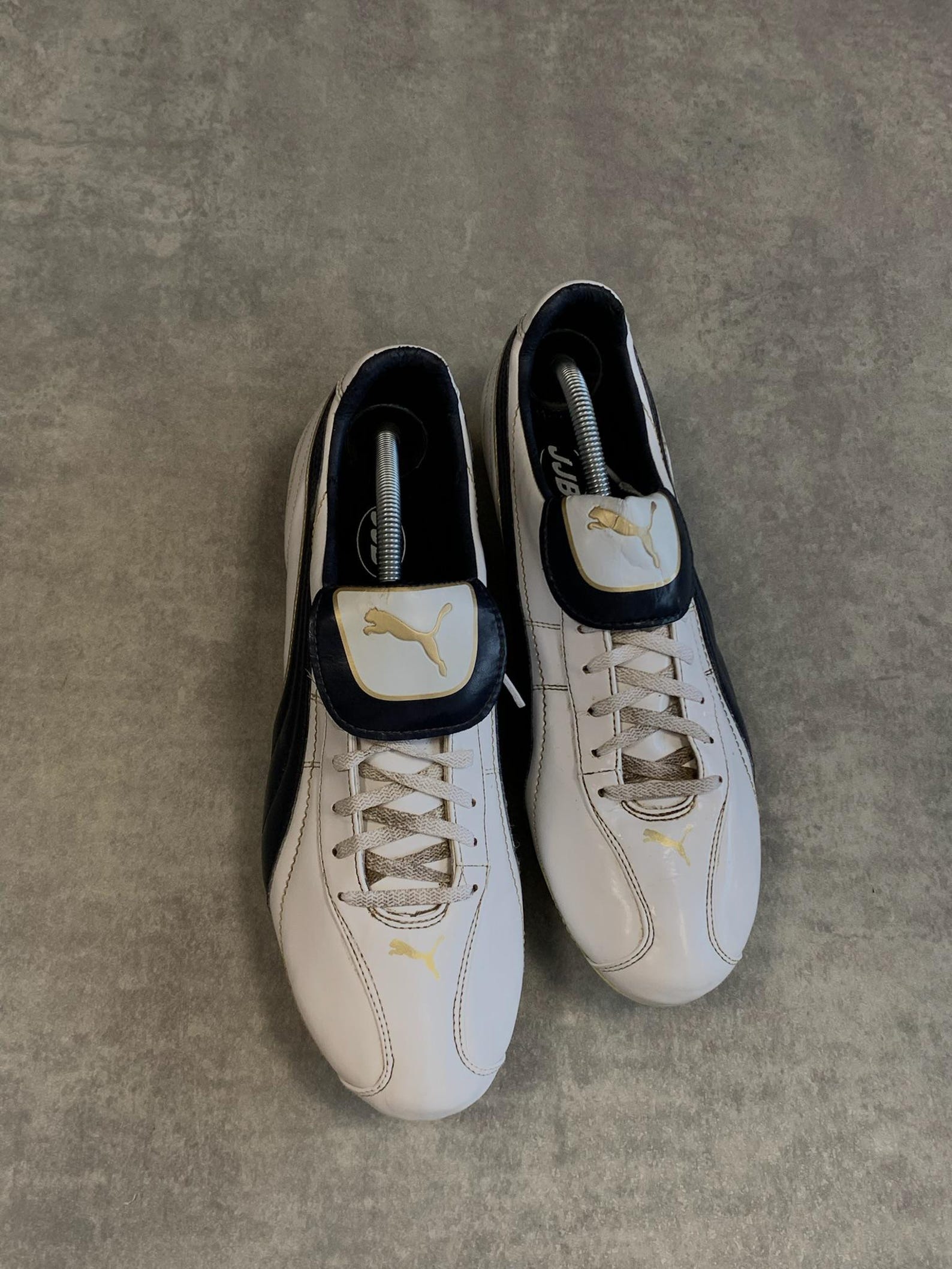 Puma Vintage Football Soccer Cleats Mens Size Eur 46, Us 12, Uk11 White ...