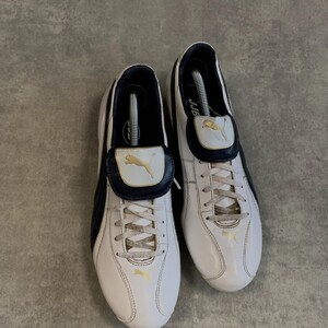 Puma Vintage Football Soccer Cleats Mens Size Eur 46, Us 12, Uk11 White ...