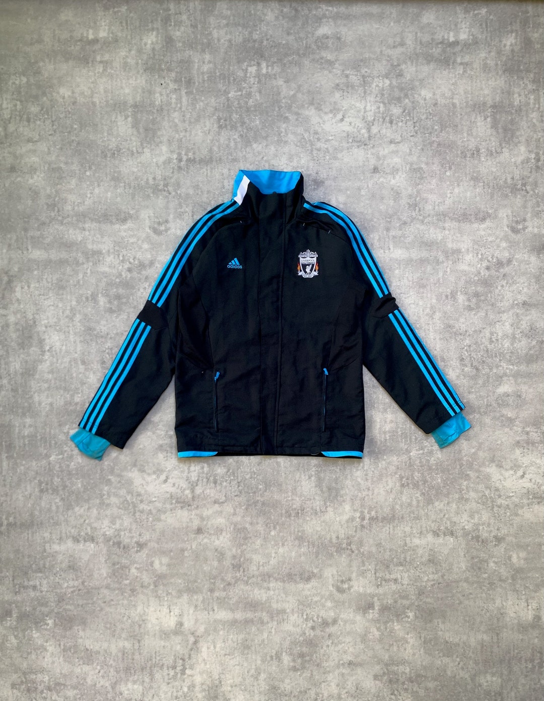 Adidas LFC Liverpool Football Club Soccer Size Mens XS S Blue Navy ...