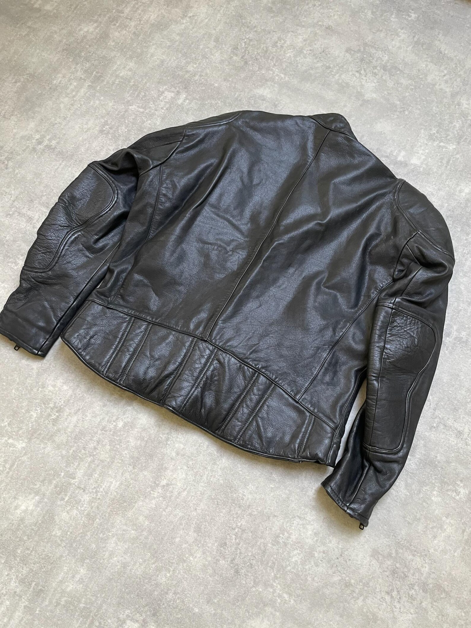 Echtes Leder Leather Motorcycle Jacket Size 58 Black Motorsport Moto - Etsy