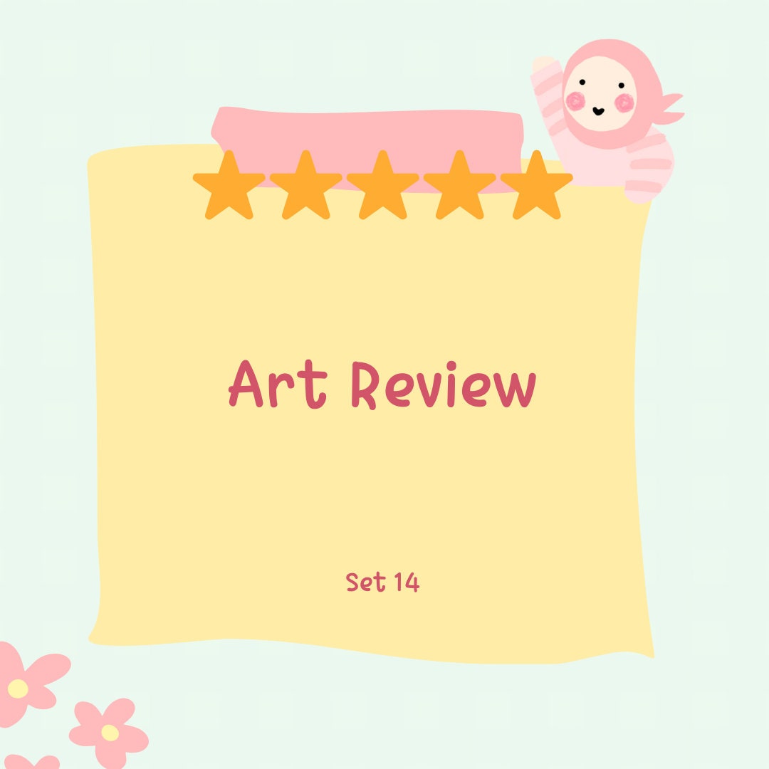 Art Review 5 Star Sticker Mono Go - Etsy