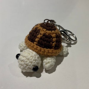Handcrafted Crocheted Adorable Turtle Key Chains - Etsy