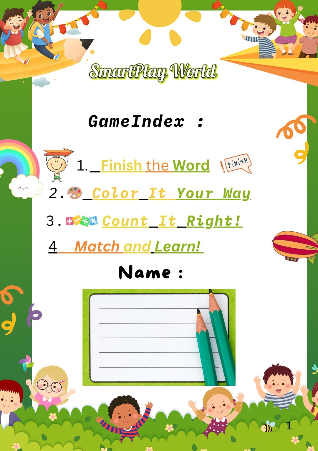 Printable Matching Worksheets, Match the Picture, Finish the Words ...