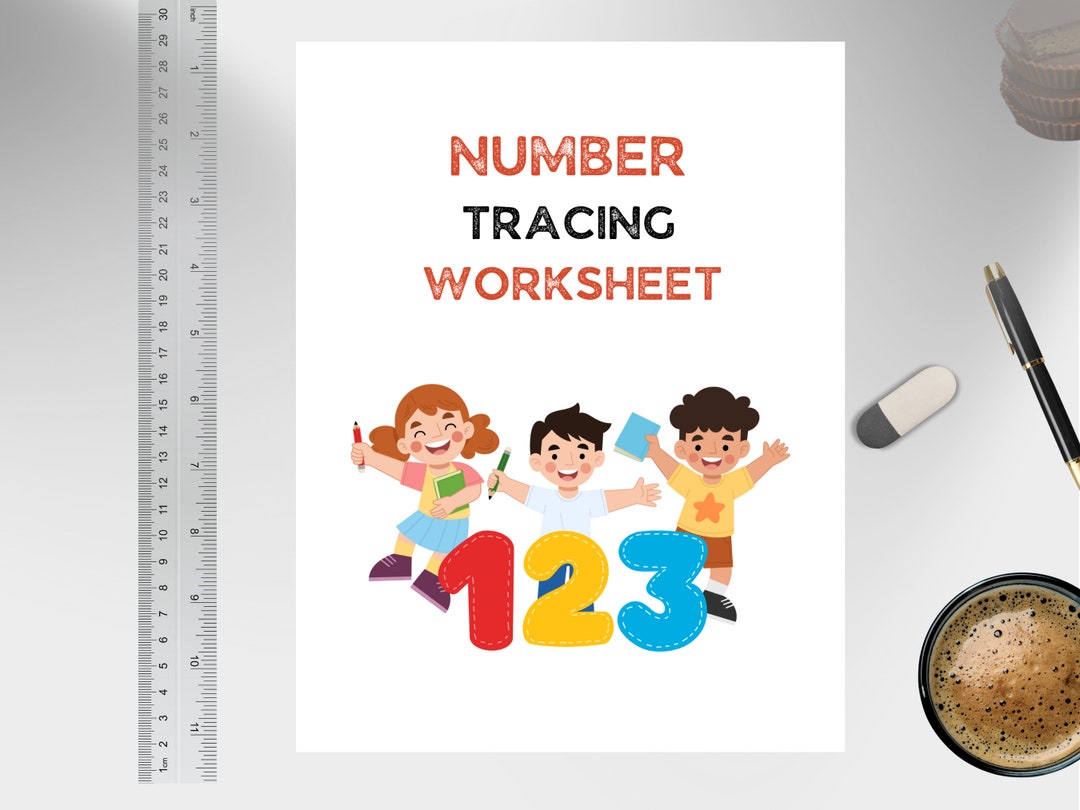 Printable Preschool Number Tracing Worksheets | Tracing Sheets for ...