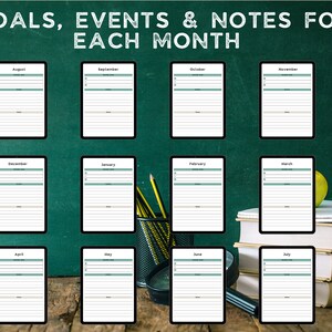 Printable Editable High School Planner 2024 2025, College Study Planner ...