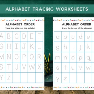 58 Printable Preschool Alphabet & Numbers Tracing Worksheets Tracing ...