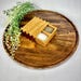 Handmade Oak and Mahogany Salt & Pepper Box – Dual Compartment Sliding ...