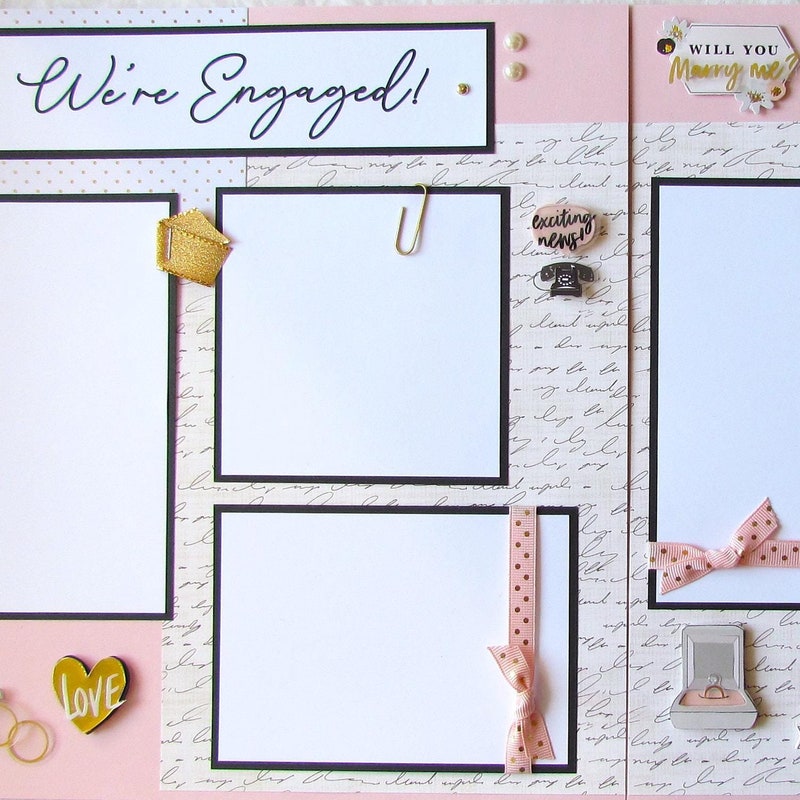 12x12 Album Handmade - Etsy