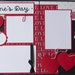 CHRISTMAS Premade 12x12 Scrapbook Pages Holiday Layout Christmas Tree ...
