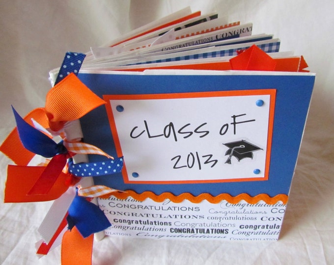 GRADUATION Mini Premade Scrapbook Album - CLASS OF 2020 - Custom Colors ...