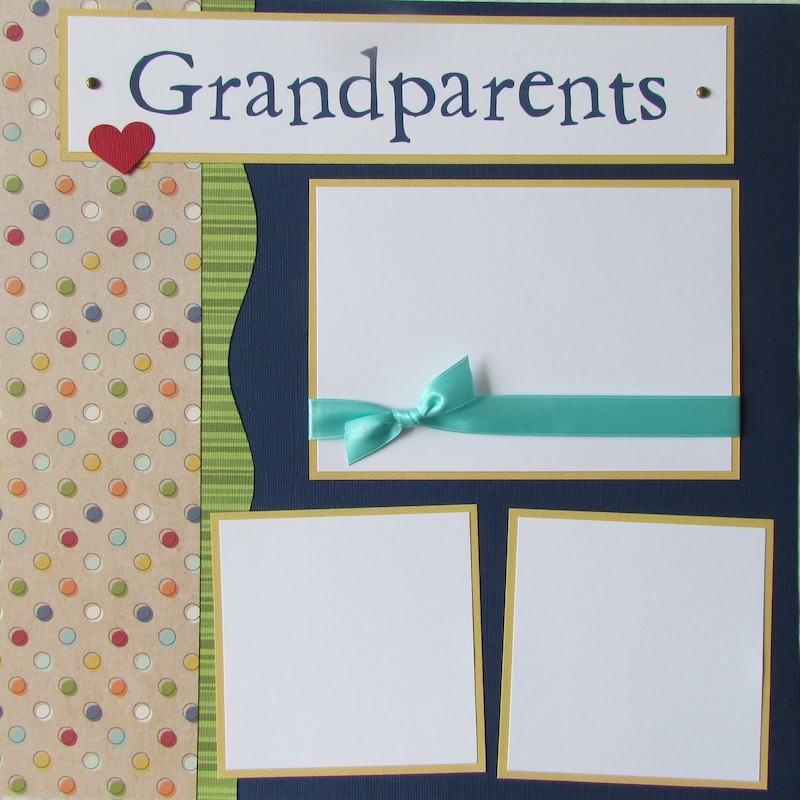 Grandma Scrapbook Premade - Etsy