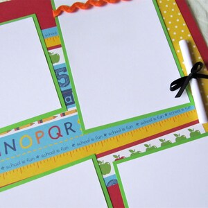 PRESCHOOL or KINDERGARTEN GRADUATION 12x12 Premade Scrapbook Pages ...