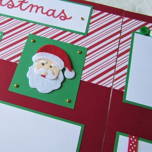 CHRISTMAS 12x12 Premade Scrapbook Pages - Family Scrapbooking Layout ...
