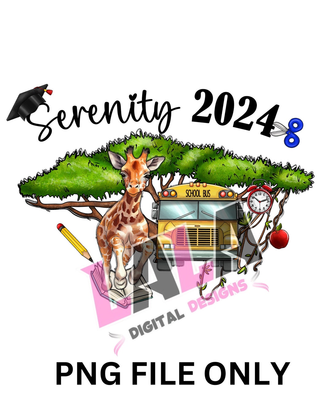 2024 Graduation Png, Pre-k Graduate, End of School, Back to School ...