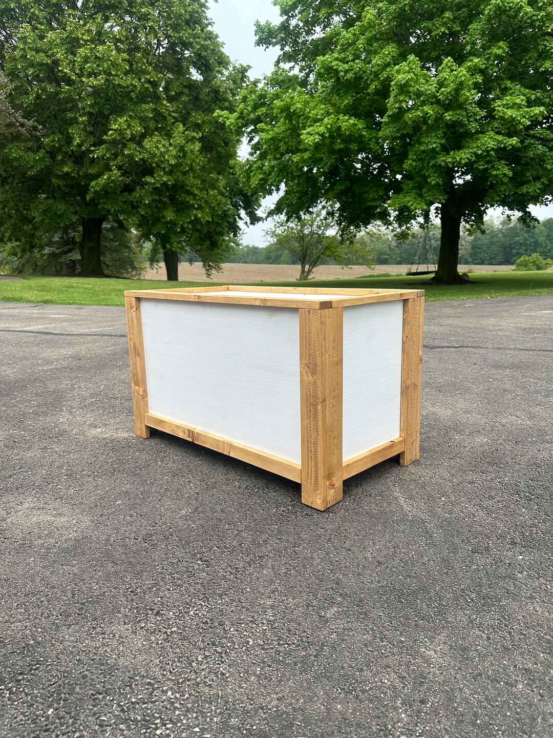Custom Made Wood Toy Box Etsy