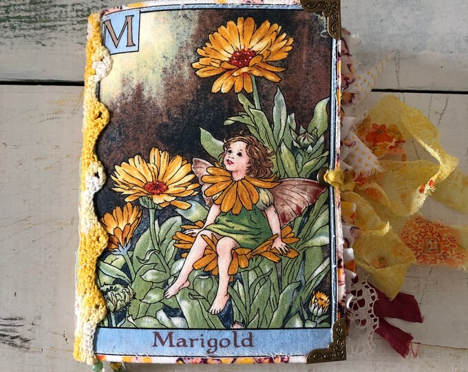 Handmade Junk Journal With Spring Fairy Theme - Cicely Mary Barker ...