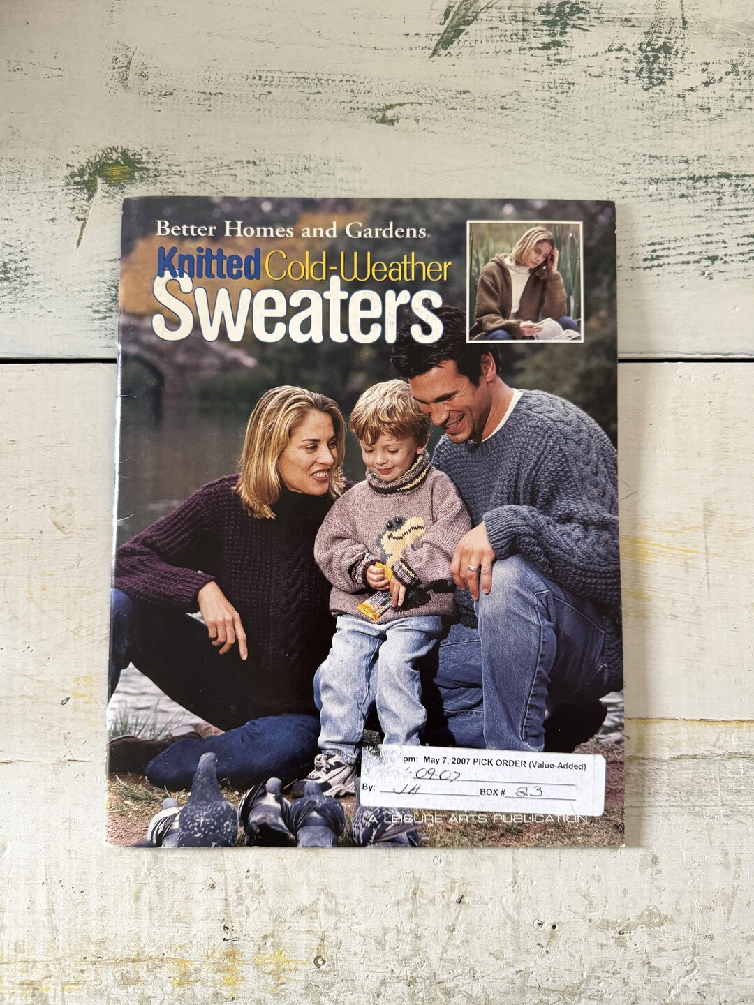 Knitting Sweater Pattern Book - Knitted Cold Weather Sweaters ...