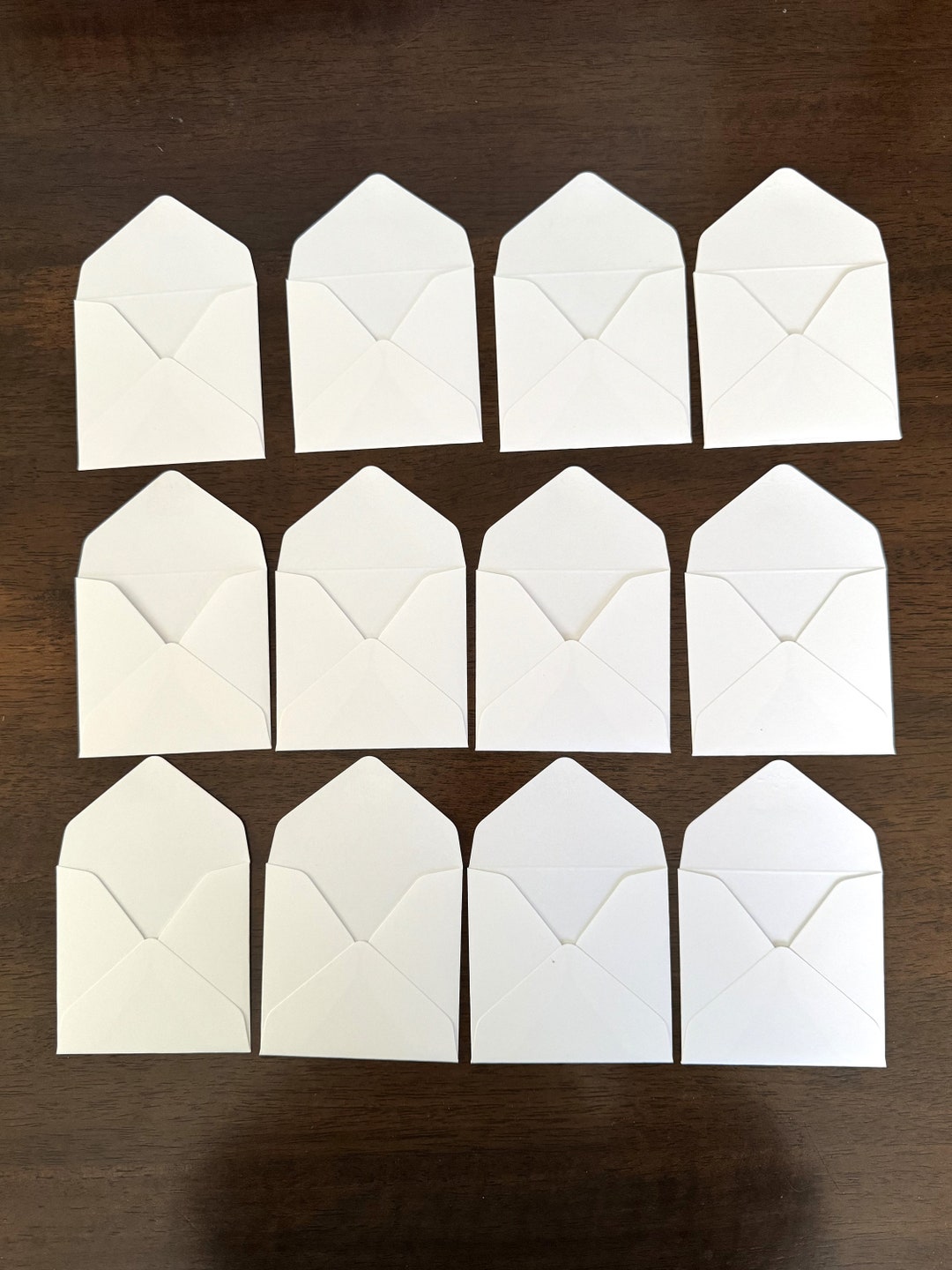 Small White Vintage Envelopes: 3" X 3.375", Paper Crafting Supplies ...