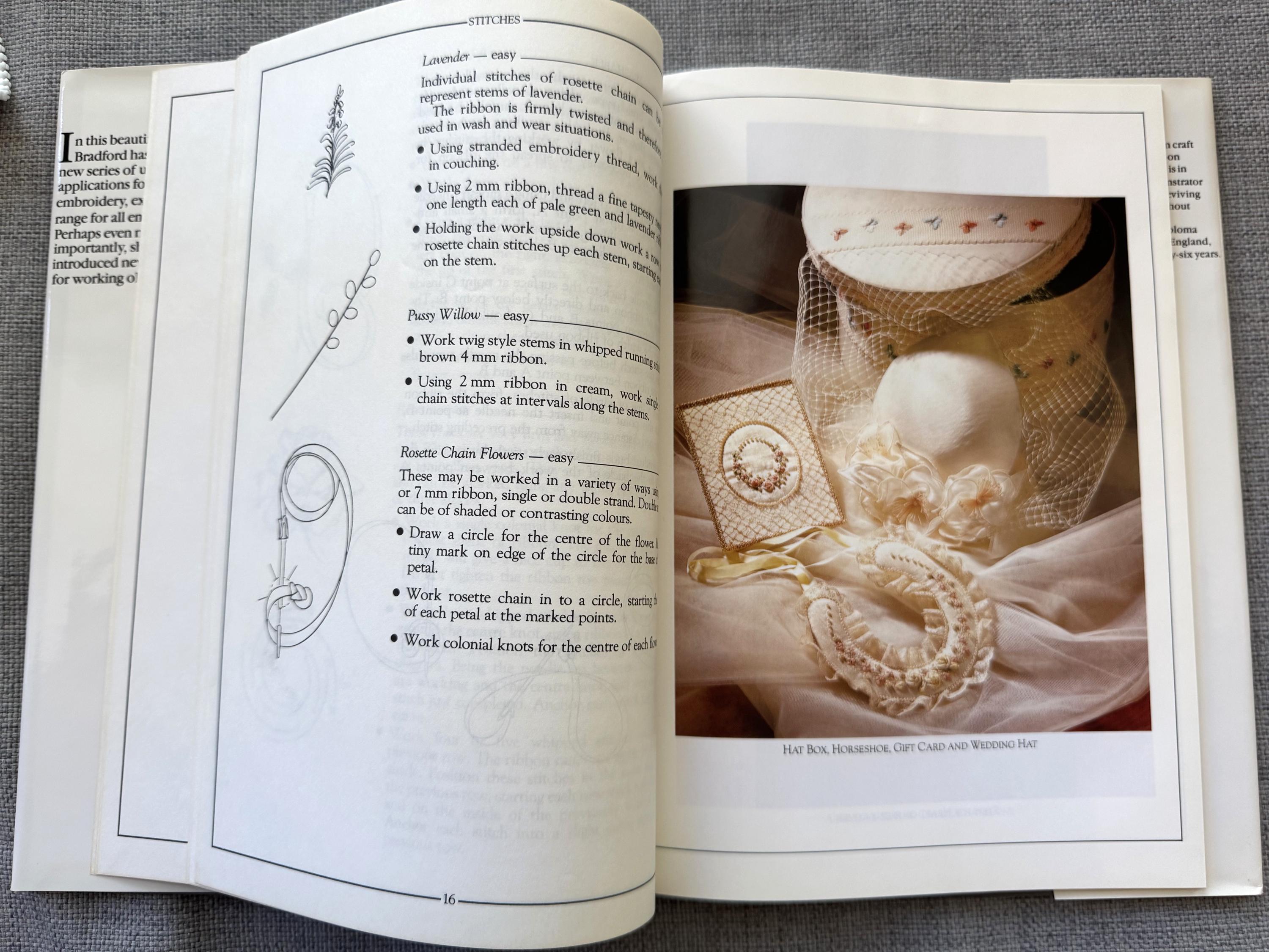 Silk Ribbon Embroidery Crafting Book: Milner Craft Series Hardback - Etsy