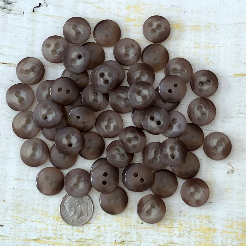 Taupe Buttons - Etsy