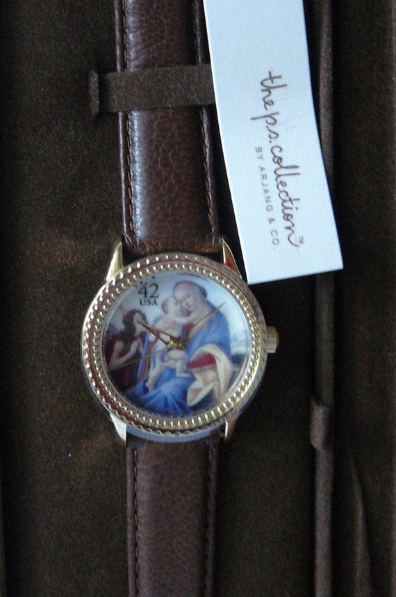 madonna and child stamp - Gem