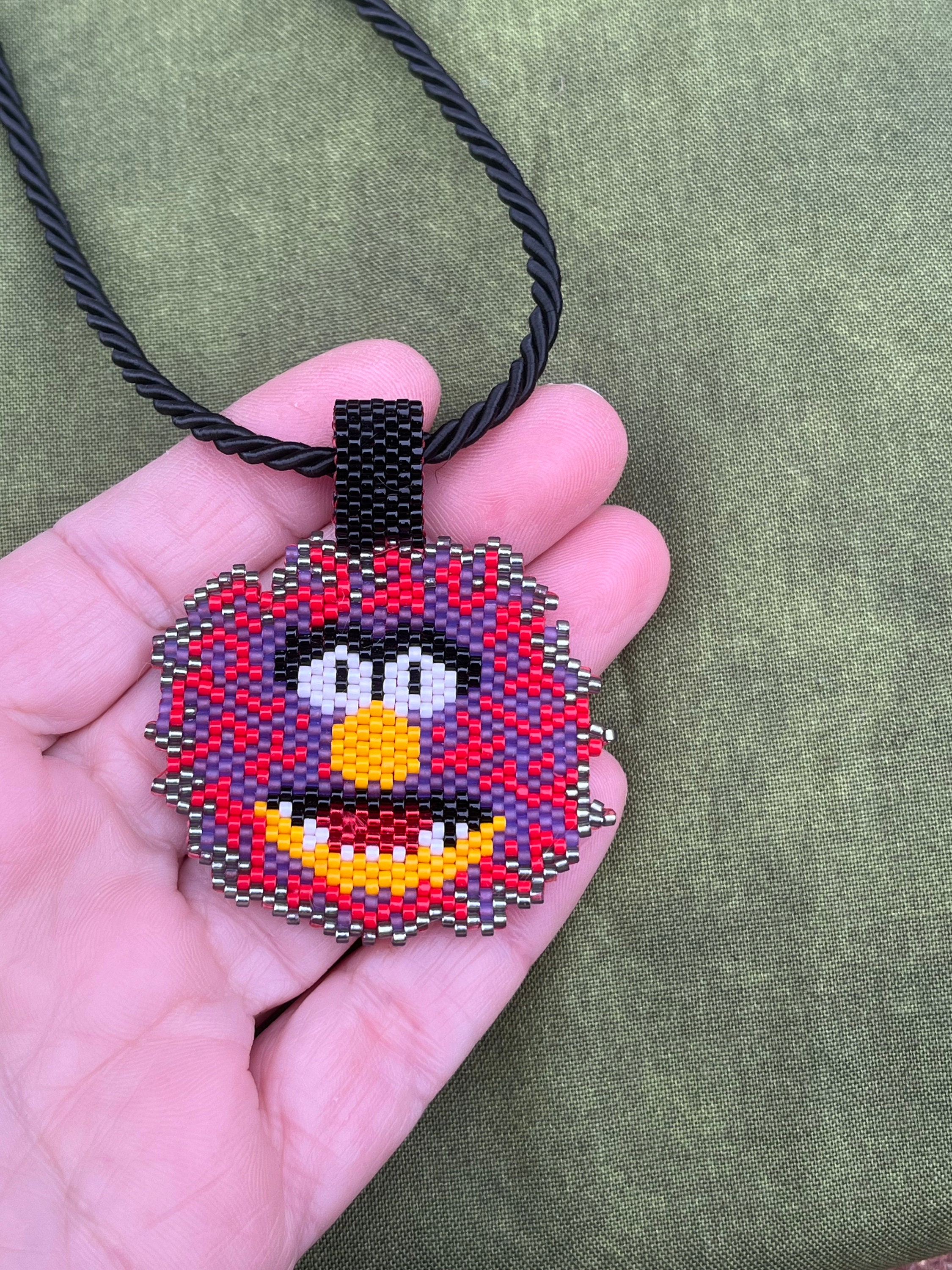 Muppets Character Animal Beaded Pendant Necklace - Etsy