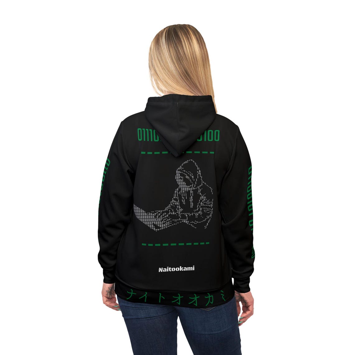 Binary Hacking Hoodie Black Green and White. - Etsy