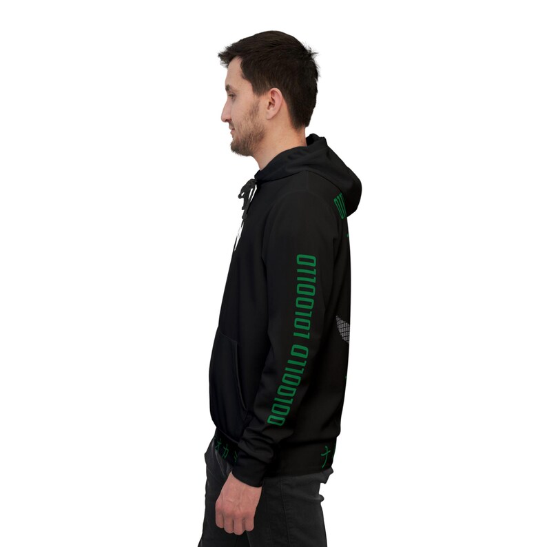 Binary Hacking Hoodie Black Green and White. - Etsy