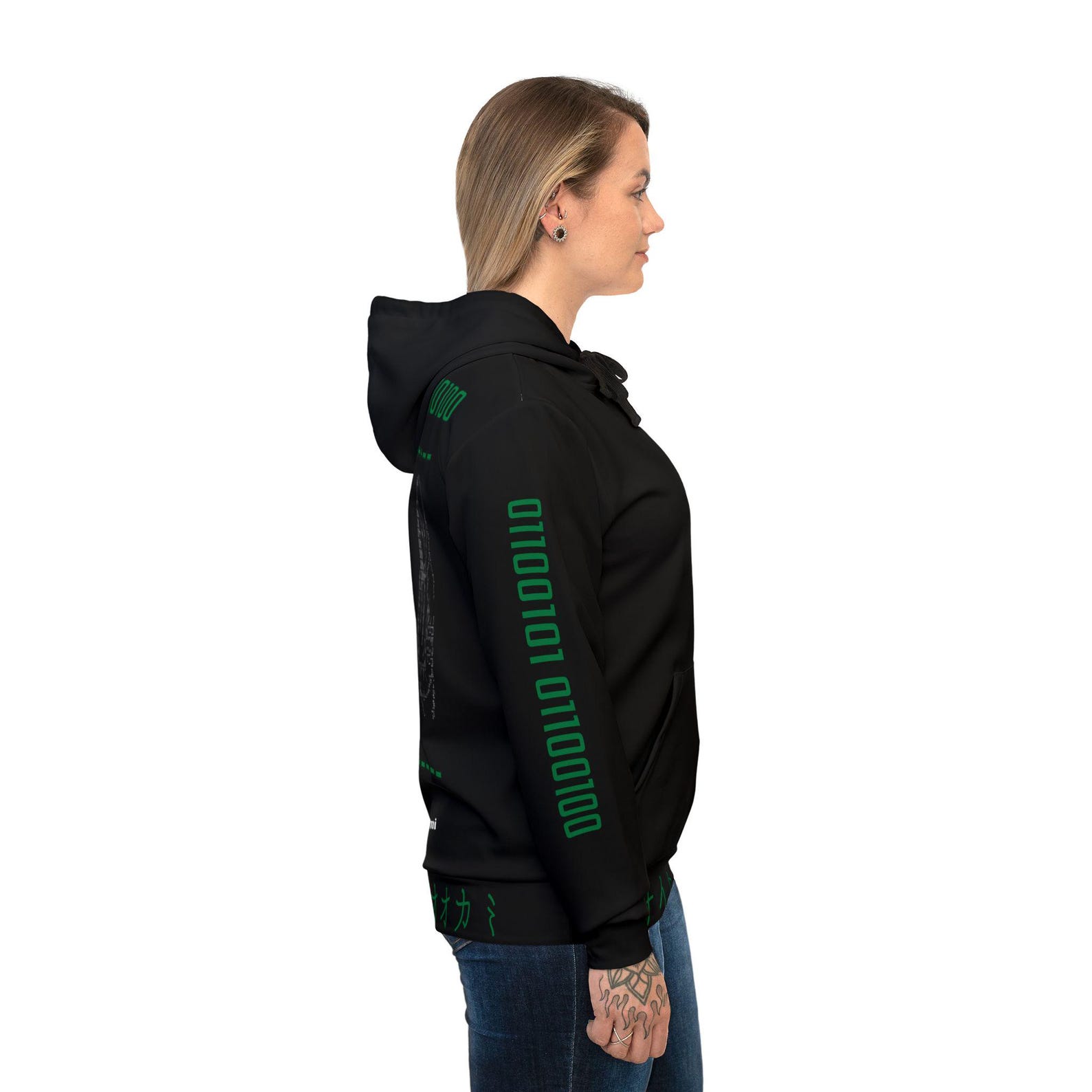 Binary Hacking Hoodie Black Green and White. - Etsy