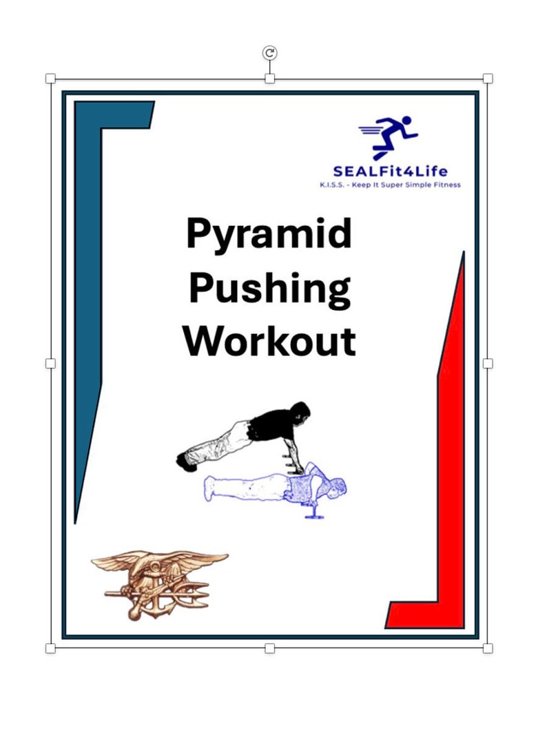Pyramid Pushing Workout 1, Push-ups, Shoulder Workouts, Dip Workout ...