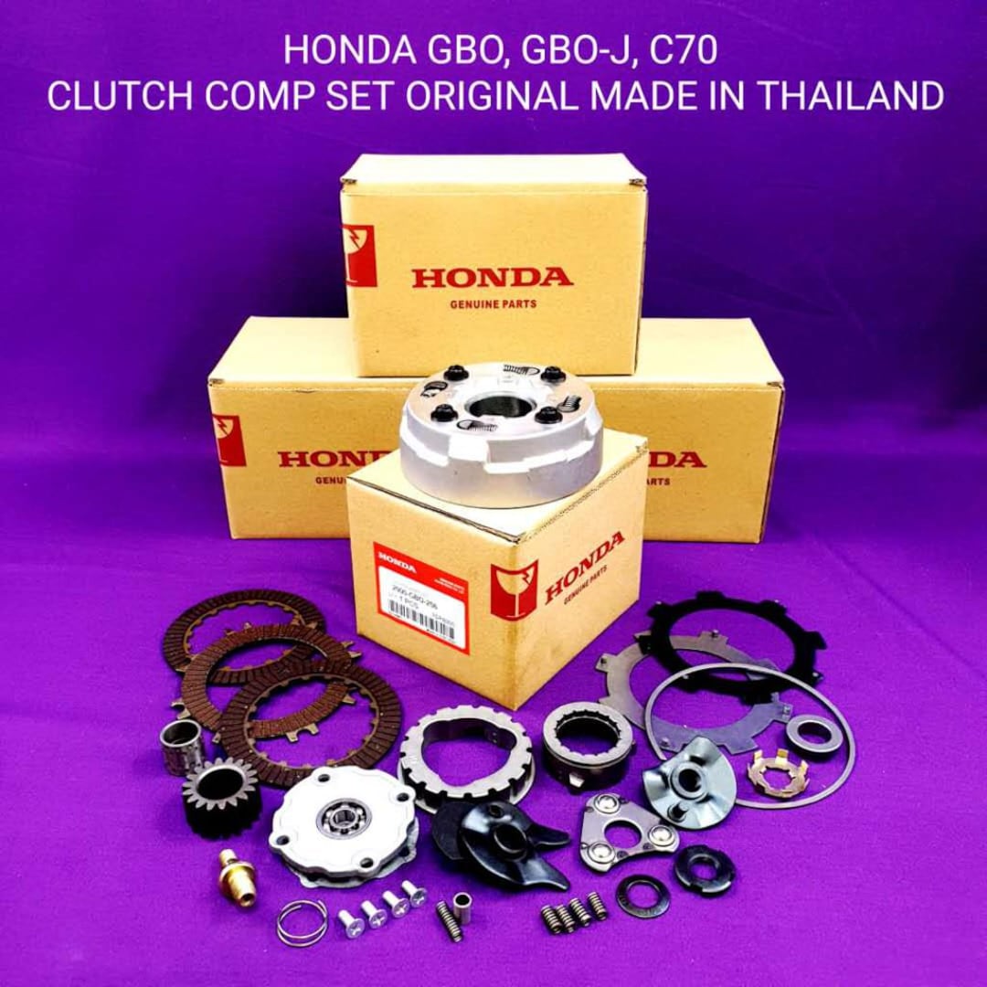 Honda Auto Clutch Assembly Complete Set C50 C70 Passport C65 XR50 Z50 ...