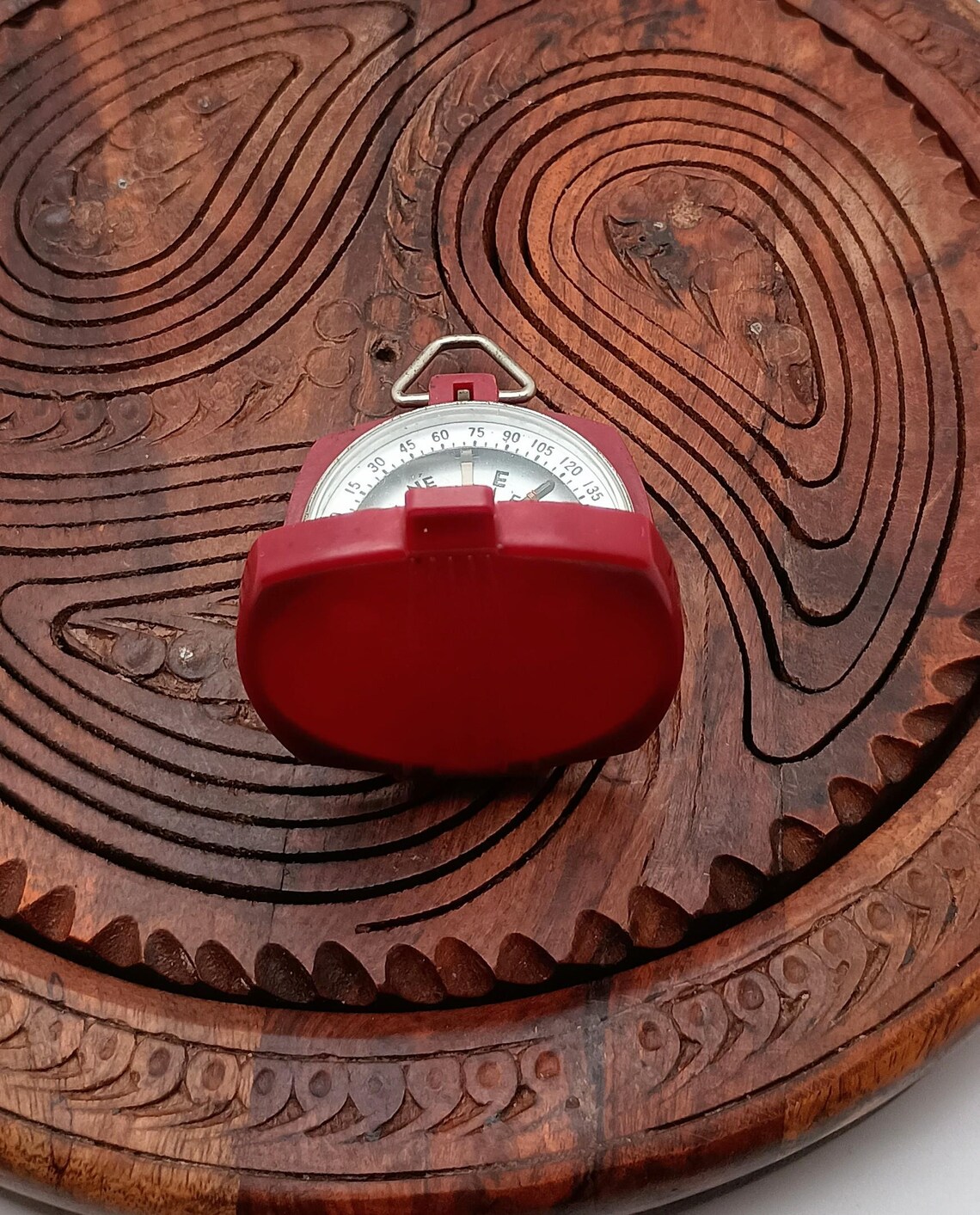 Taylor Gydeway Case Compass, Maroon. Vintage, Made in the U.S.A. - Etsy