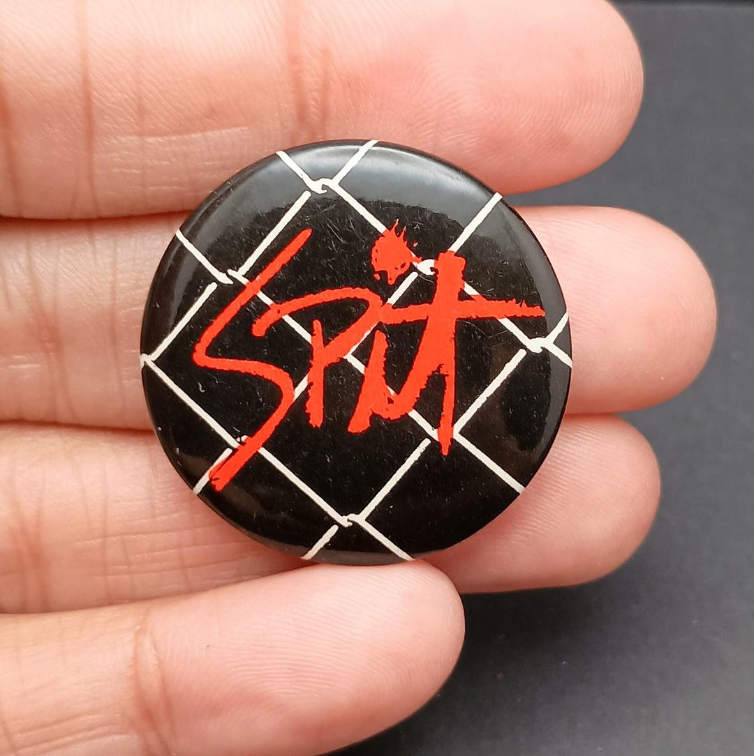 SPIT Punk Club Pin Button/badge. - Etsy