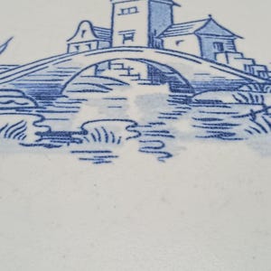 Delft English Blue and White Vintage Tile. Pilkington England. Dutch ...