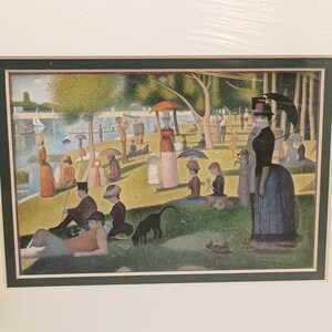 George's Seurat, French. A Sunday on La Grande Jatte Print. the Art ...
