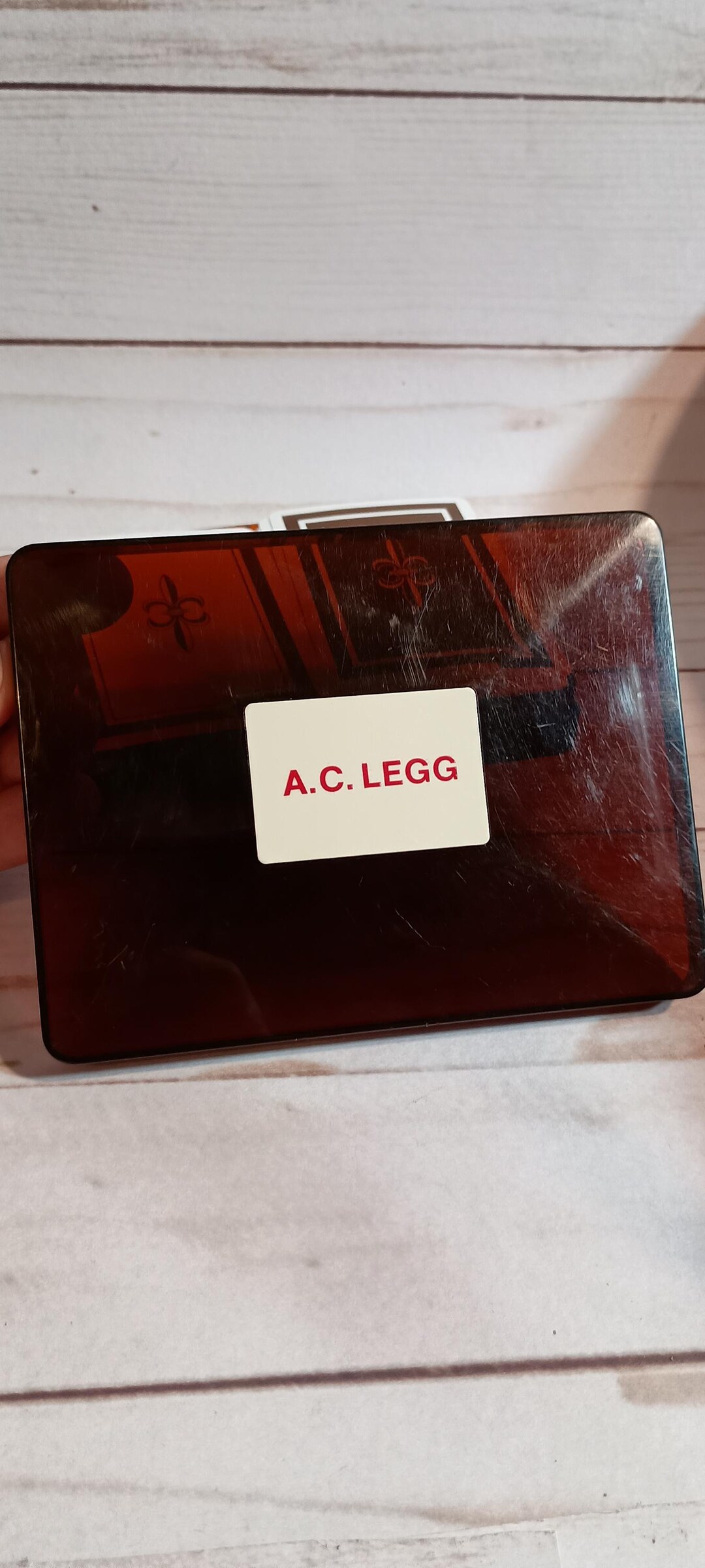 Zippo Playing Cards in A.C. Legg Seasoning Company Advertising Plastic ...
