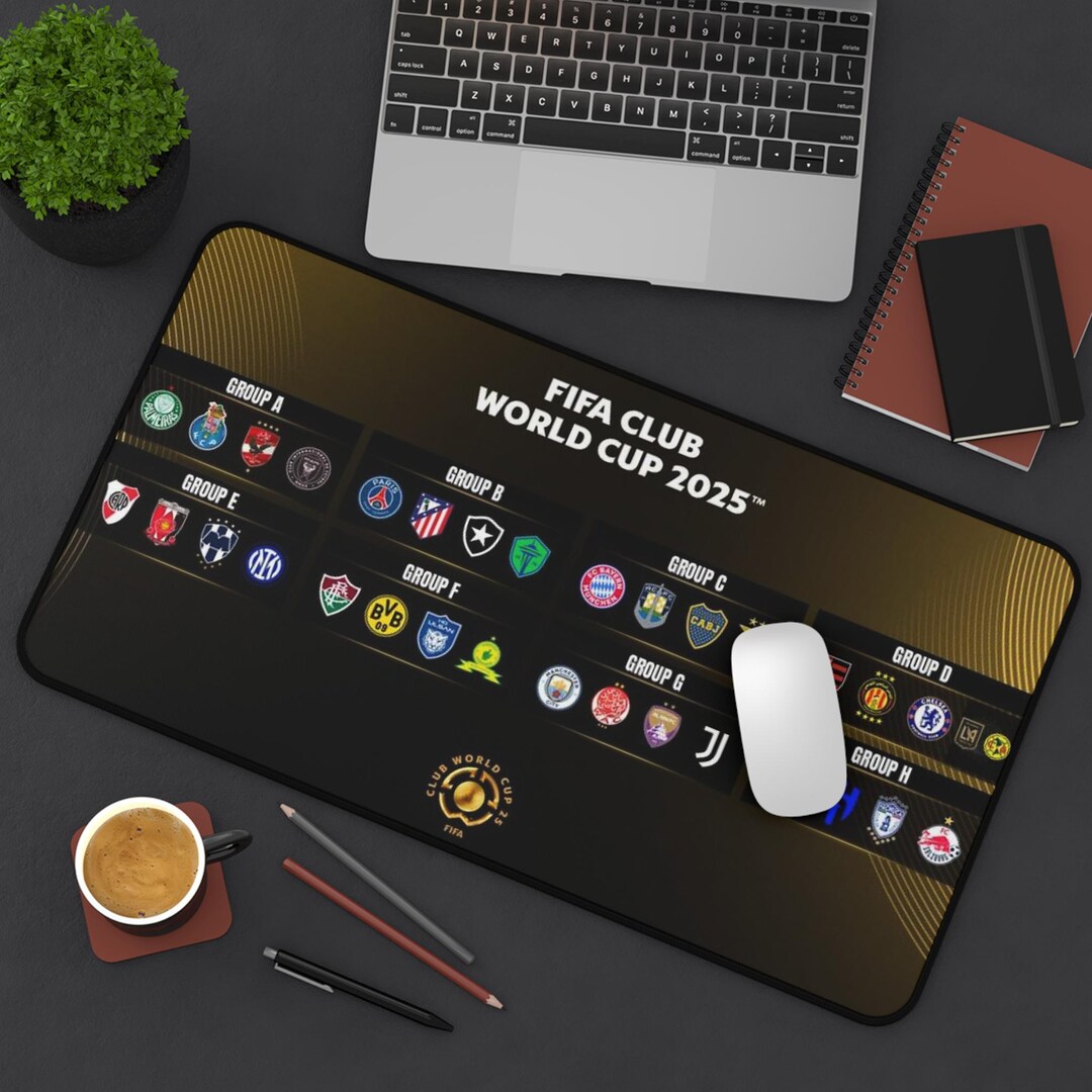 FIFA Club World Cup 2025 Desk Mat, Gaming Desk Pad, Office Decor ...