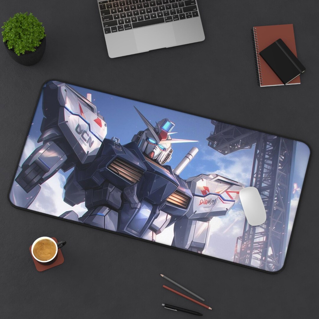 Gundam Desk Mat - Gamer Workspace Accessory, Computer Mouse Pad, Anime ...