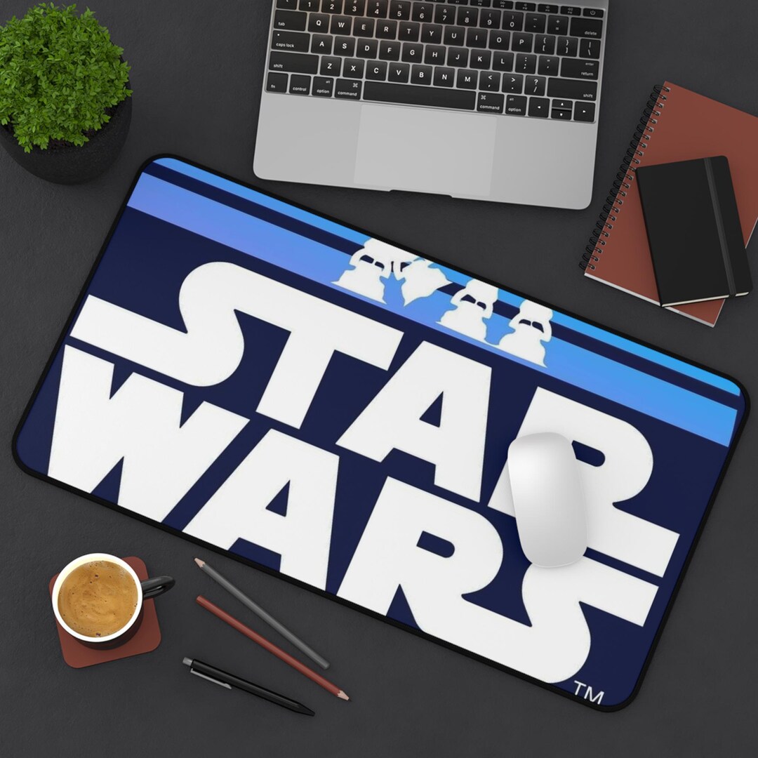 Star Wars Desk Mat - Gaming, Office Decor, Unique Gift, Sci-fi ...