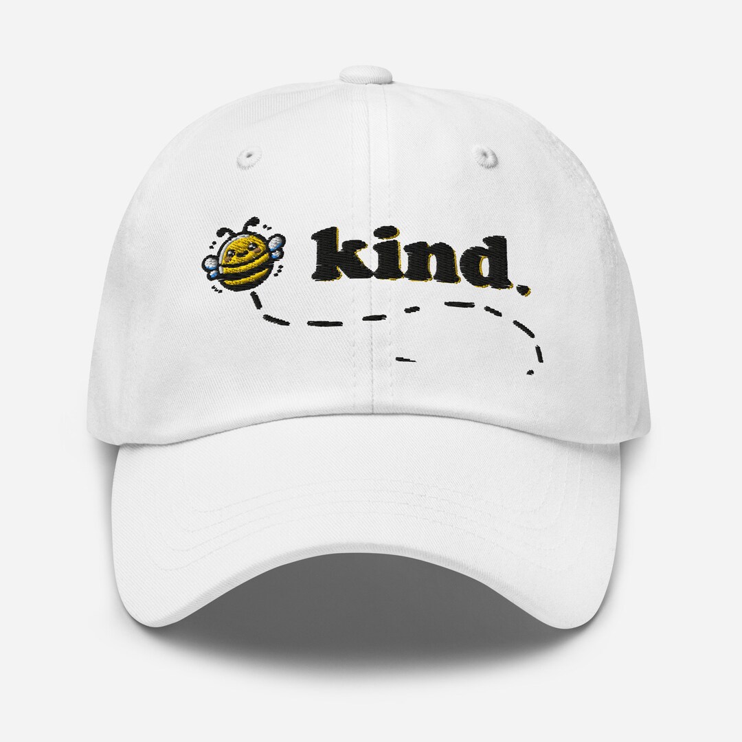 Cute "bee Kind" Baseball-cap - Etsy