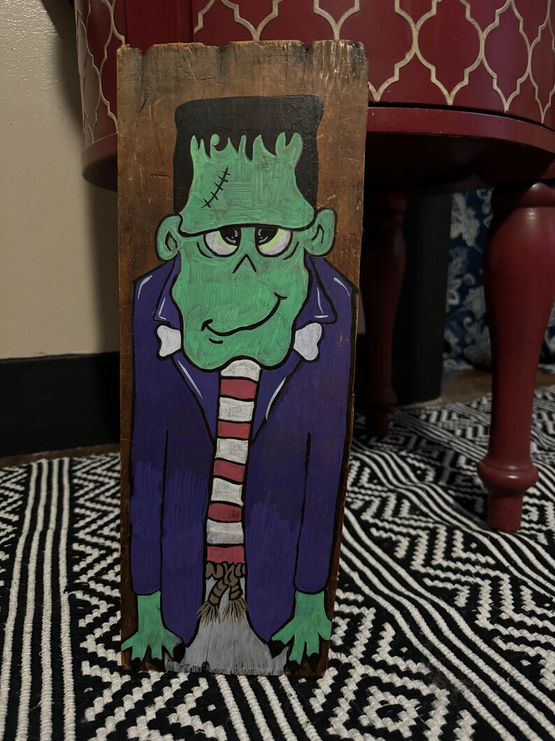 Frankenstein Wall Art - Etsy