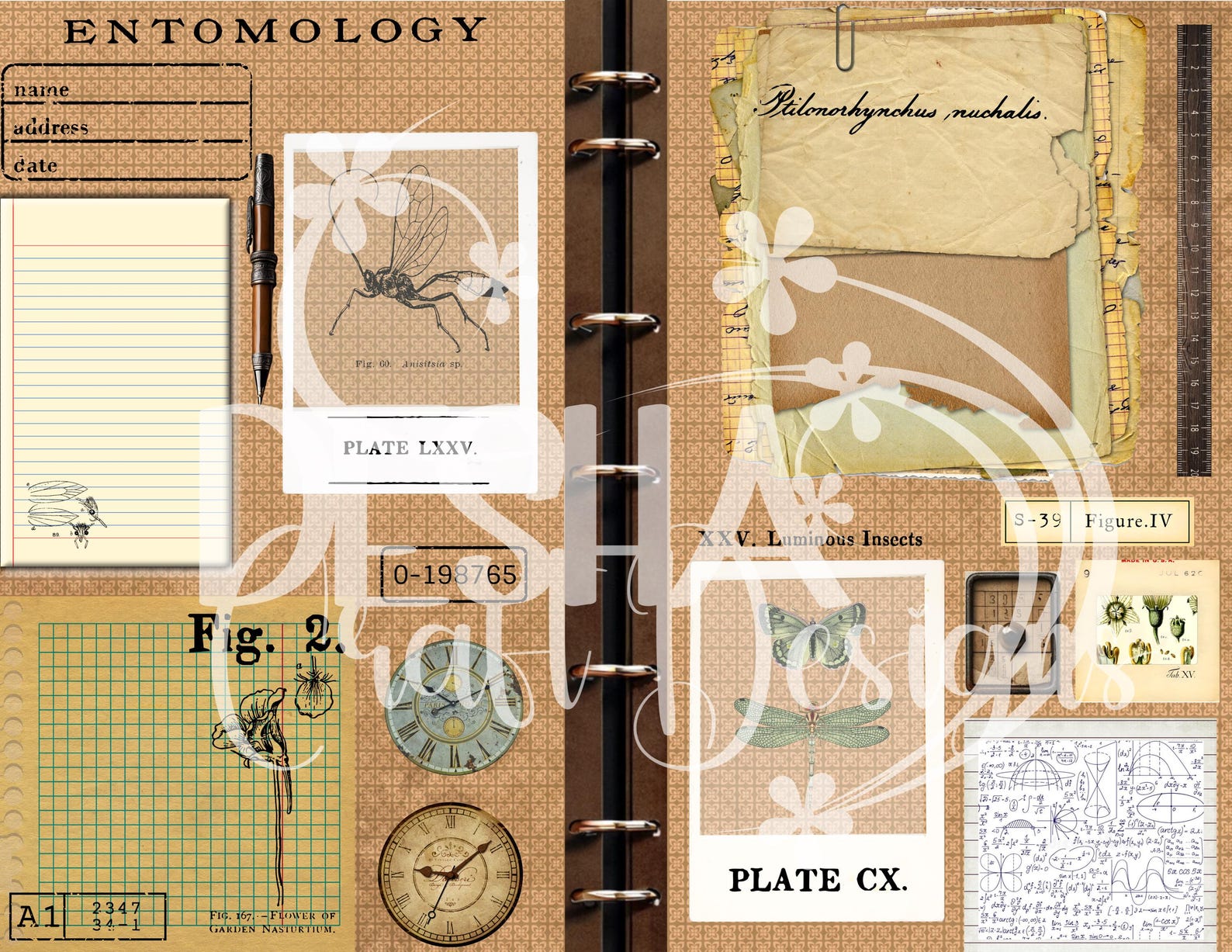 Vintage Field Notes Junk Journal Kit - Etsy