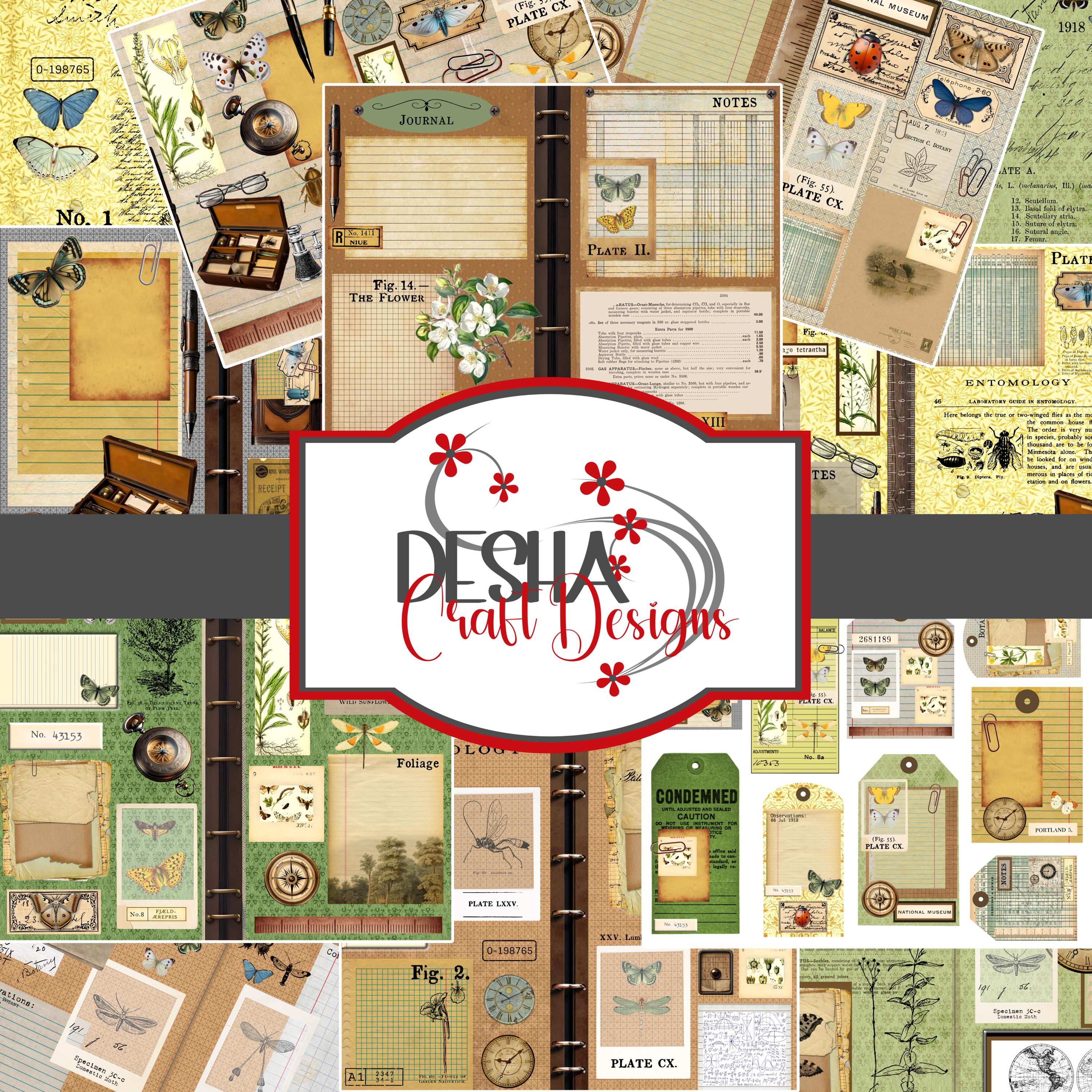 Vintage Field Notes Junk Journal Kit - Etsy